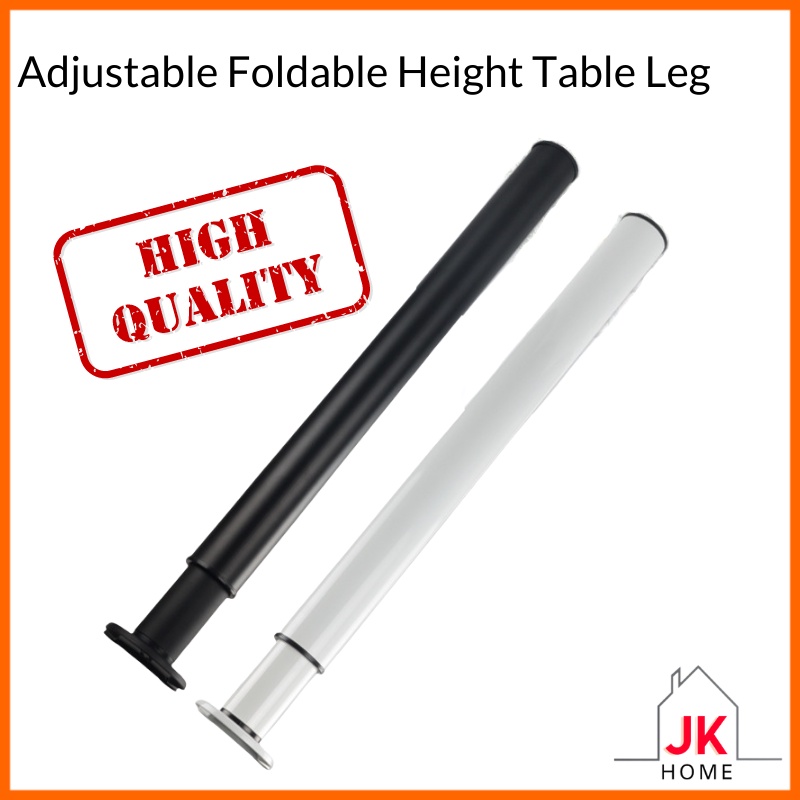 Jk Adjustable Foldable Height Table Leg Dining Study Computer Table ...