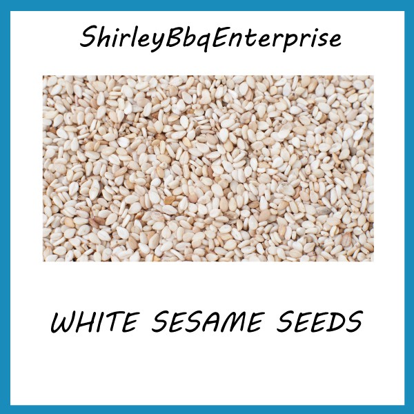 PUTIH Sesame SEEDS 1kg | White BIJAN | Total 1kg | Shopee Singapore