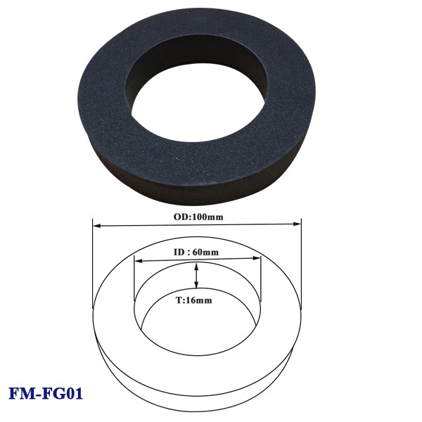 Tank To Bowl Foam Gasket 16mm(T) FM-FG01 Flush Master | Shopee Singapore