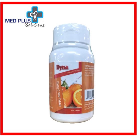 DYNA Vitamin C 500mg 100 tablets (Exp: 2/2027) | Shopee Singapore