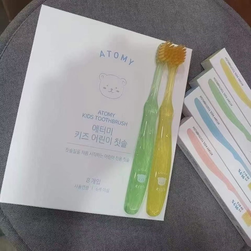 Atomy Kids Toothbrush ️ Ready Stock Children Gold Nano | Shopee Singapore