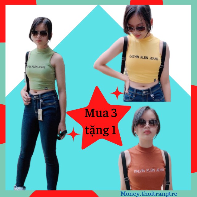 Padded Body Tight Neck Croptop T Shirt With Breast Foam Sleeveless Black Yellow Blue Nude