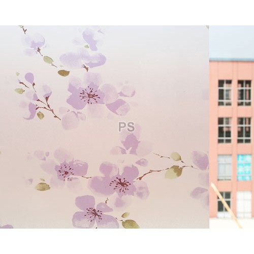 Sk3ls Glass Sticker/Sun Blast Sticker/Window Sticker Purple Sakura ...