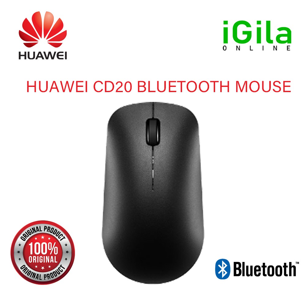 HUAWEI CD20 BLUETOOTH MOUSE SWIFT (BLACK) | Shopee Singapore