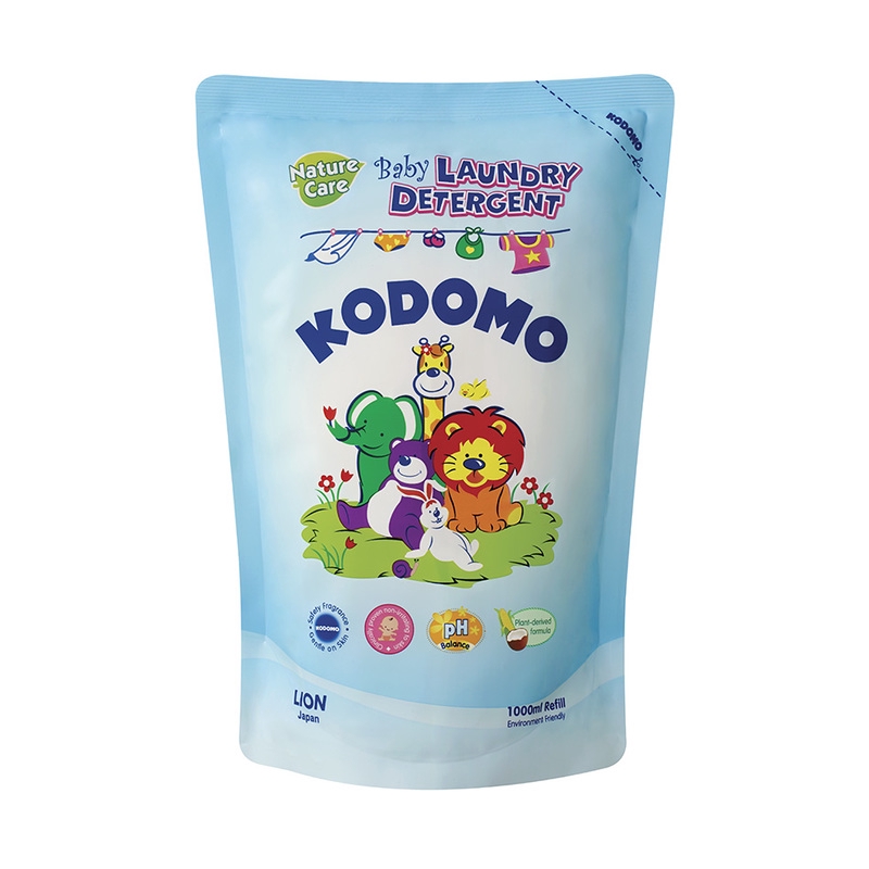 [ Bundle of 2 Packs ] Kodomo Baby Laundry Detergent Refill 1000ml | Shopee Singapore