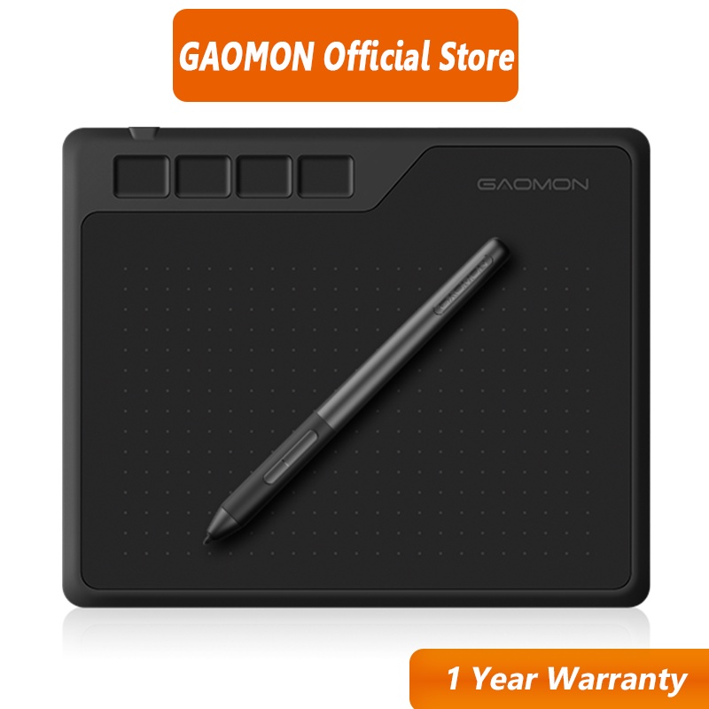 GAOMON S620 OSU Tablet 6.5inch Digital Drawing Tablet 8192 Battery-Free ...