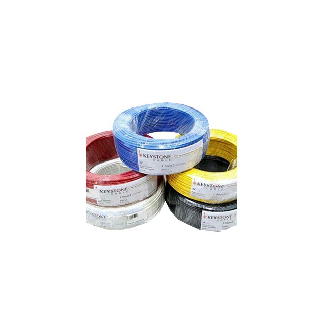 KEYSTONE PVC Insulated Non-Sheathed Cable 2.5mm2 (7/0.67mm) X 100Metres ...