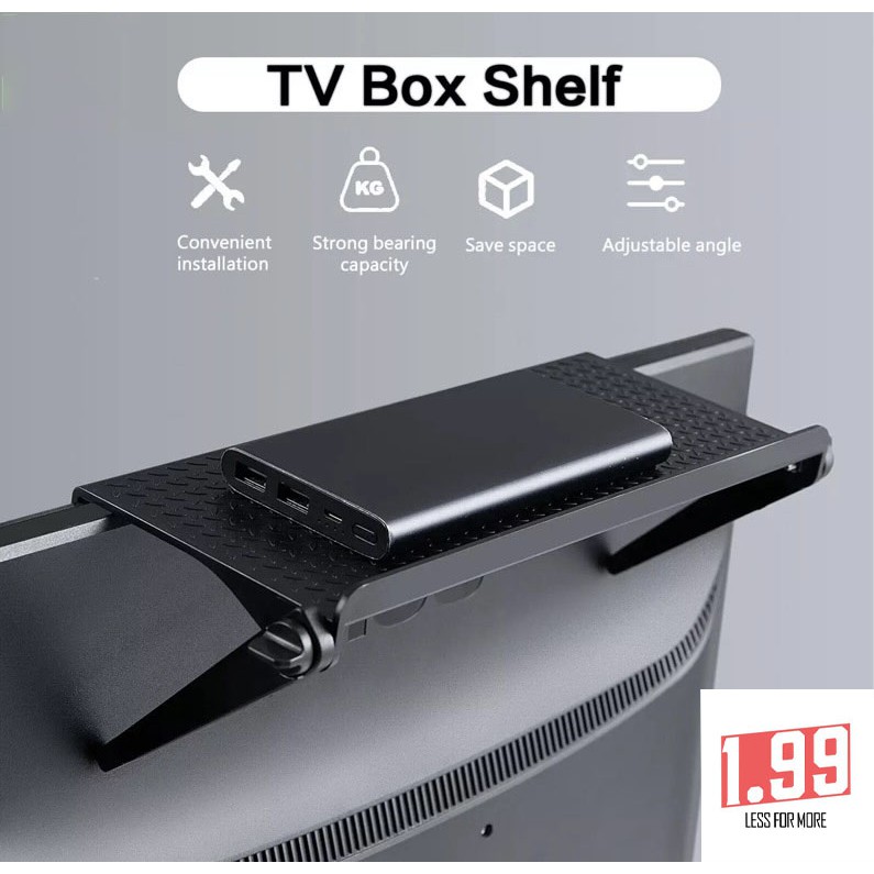 Home Router Holder Computer TV Box Screen Shelf Storage Rack Shelf ...