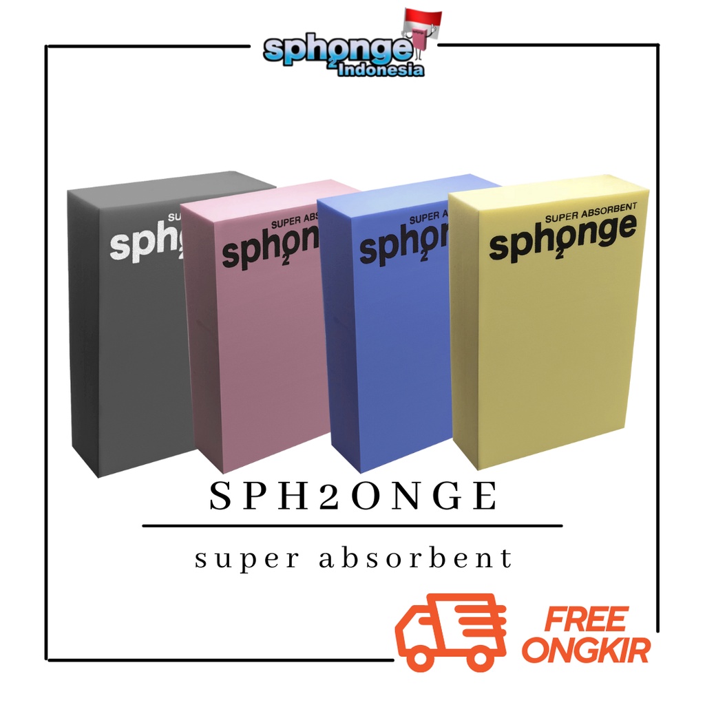 Sph2onge - The Original Super Absorbent (Good Sponge for Water ...