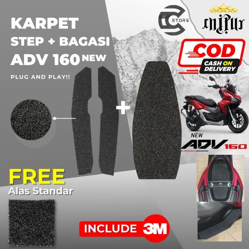 Adv 160 Luggage Carpet+Step Floor ADV 160/ADV 160 New Noodle Carpet ...