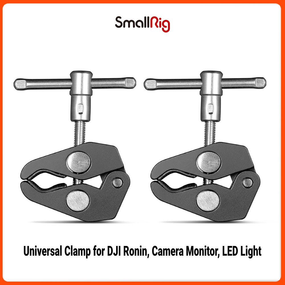 SmallRig Super Clamp(2 Pack) Magic Arm Clamp for DJI Ronin, Camera ...