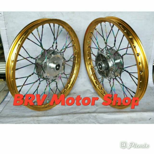 Vario Rim Set Mio Scoopy Spacy Braided Spoke Rims - Spoke Rims Ring 17 ...