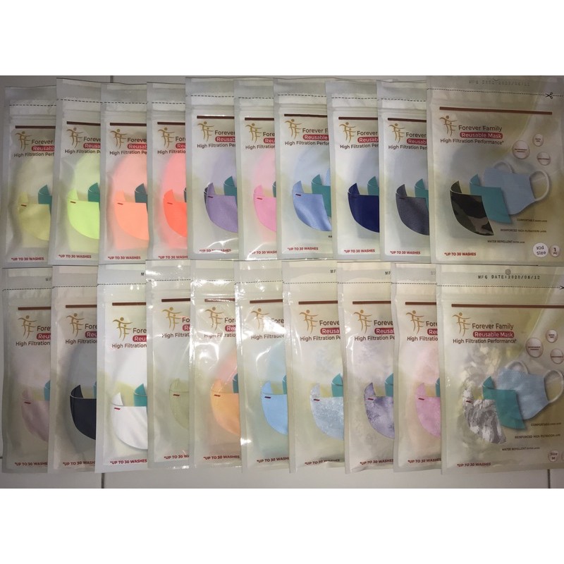 Forever family mask High Filtration kid adult washable reusable masks ...