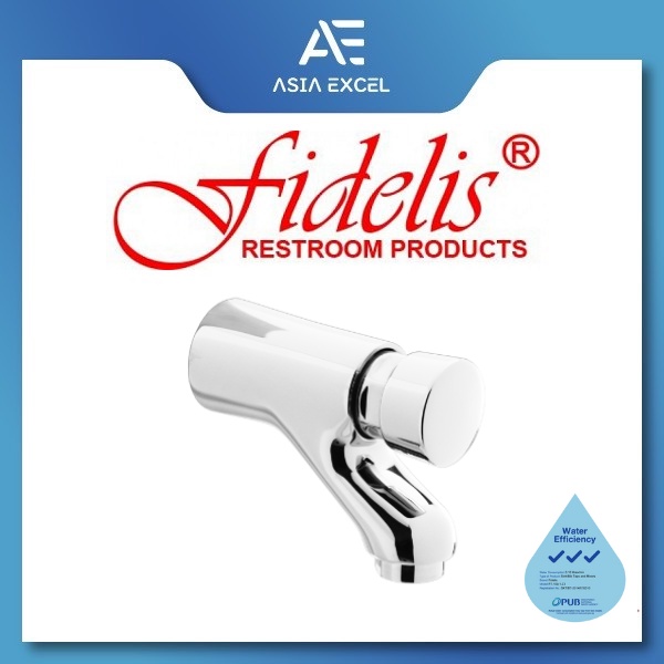 FIDELIS FV-40 SELF CLOSING BASIN TAP | Shopee Singapore