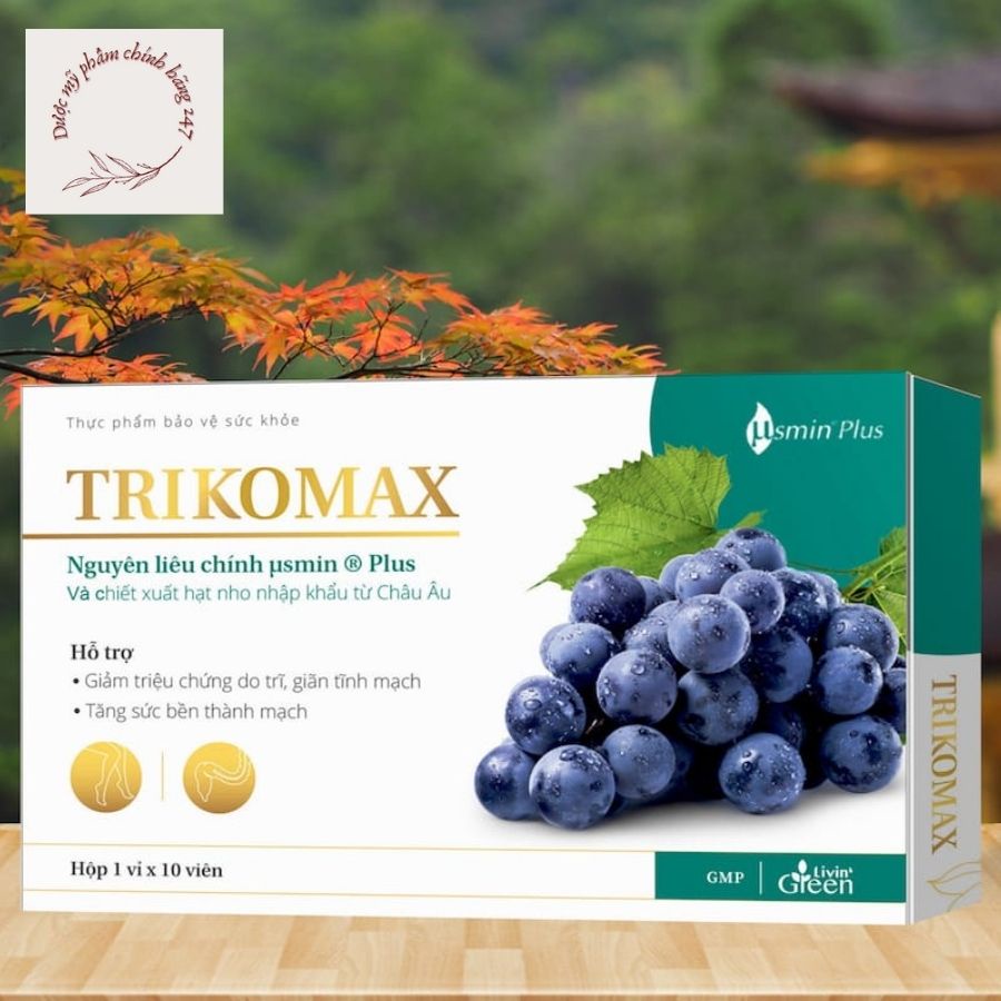 Trikomax pills for hemorrhoids (20 pills) | Shopee Singapore