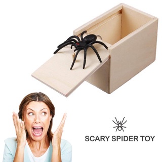 Prank Spider Box Wooden Scare Spider Box Prank Wooden Scarebox Prank ...
