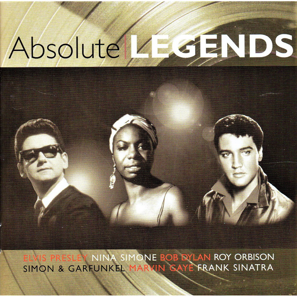 Absolute Legends ( CD ) [ Elvis Presley Nina Simone Bob Dylan Roy ...