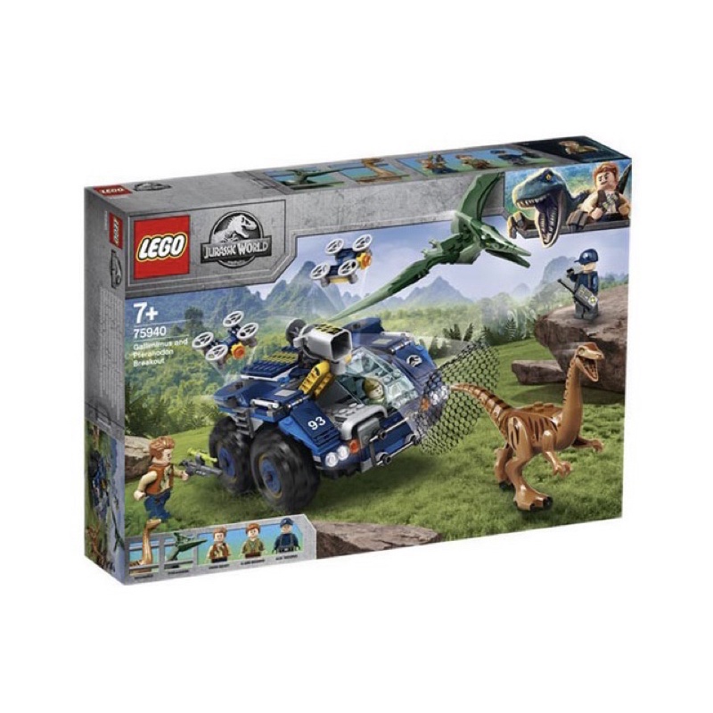 LEGO 75940 Jurassic World Gallimimus and Pteranodon Breakout | Shopee ...