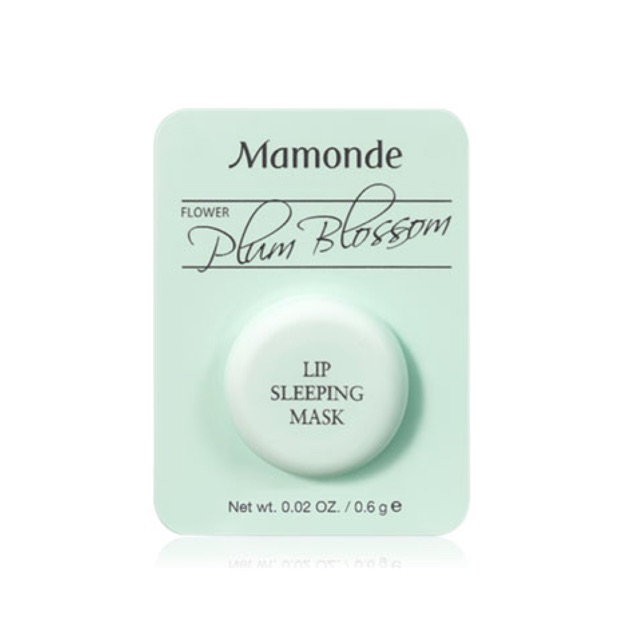 Sample Mamonde Aqua Peel Lip Mask Plum Blossom | Shopee Singapore