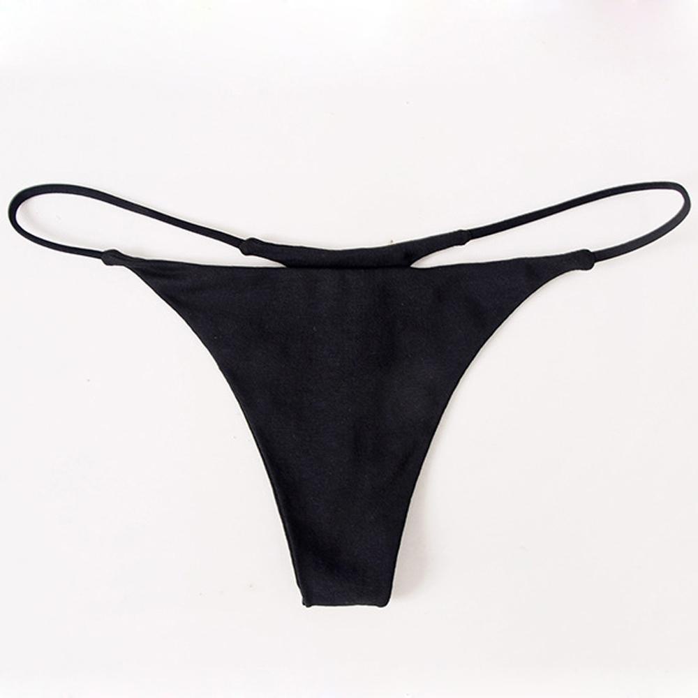 Augustus Sexy Panties Plus Size G Strings Thongs Women Low Rise S Xl Thin Strappy Bikini Cotton
