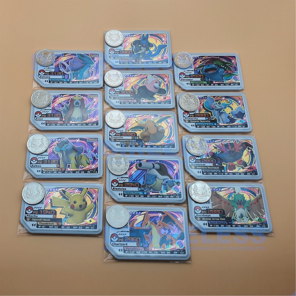 AUTHENTIC Pokémon Ga-Olé Part 1 2 4STAR 4* GENUINE Pokemon GaOle Volume ...
