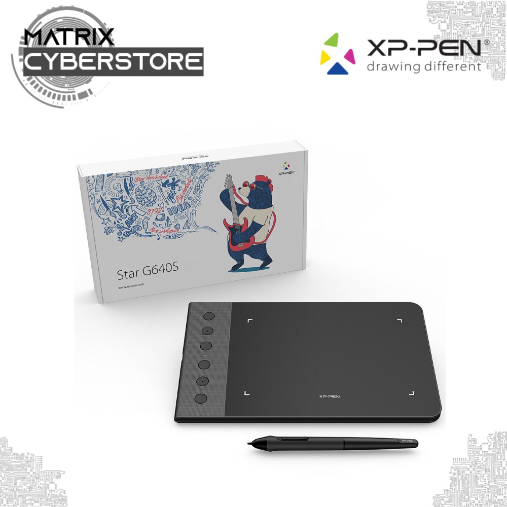 XP-PEN Star G640S Portable Drawing Tablet Compatible for Android XPPEN ...