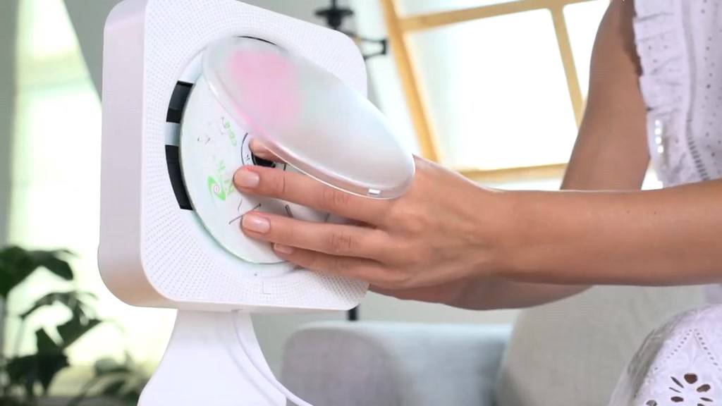 Wall mounted CD player with Bluetooth remote control USB music player ...