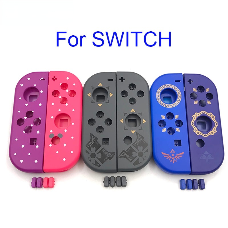 Replacement Housing joy-Con Shell Case Set for Nintendo Switch NS NX Console and Right Left SL ...