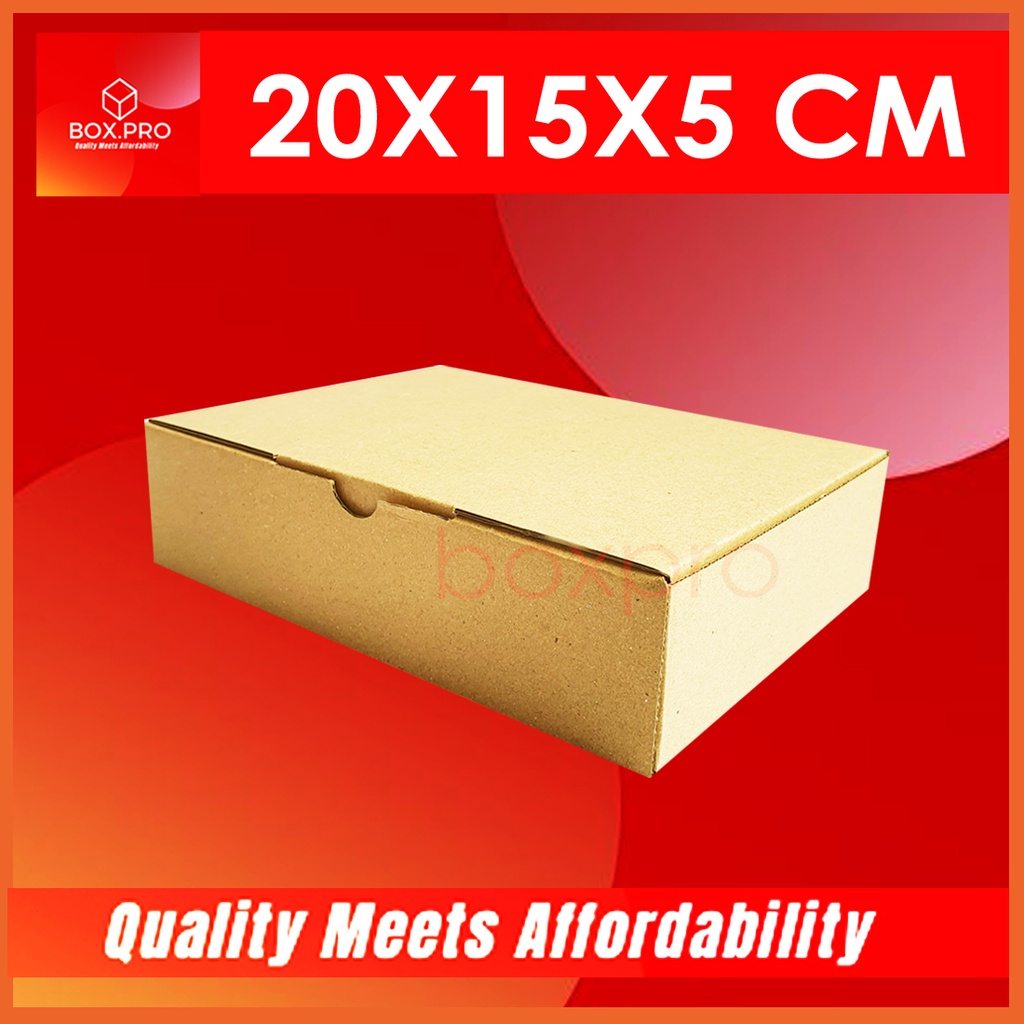 Cardboard Box size 20x15x5 cm (RETAIL) Die Cut Box Packing Box Clothes ...