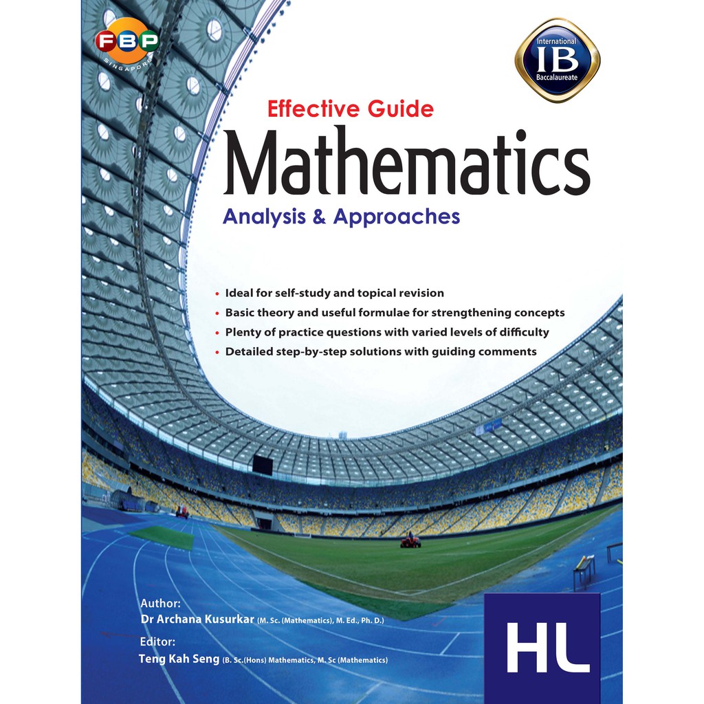 IB - Effective Guide Mathematics (HL) | Shopee Singapore