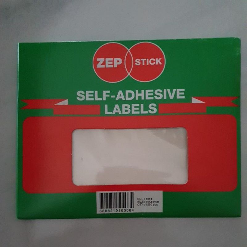 Zep Stick Self-Adhesive Labels | Shopee Singapore