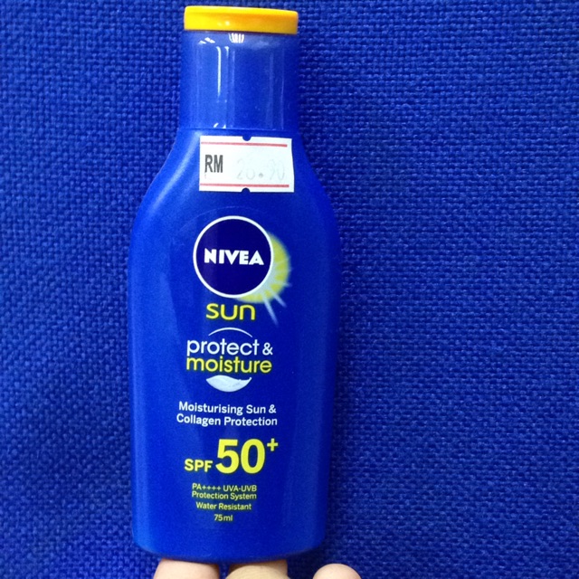 Nivea sun protect and moisture spf50 (75ml) | Shopee Singapore