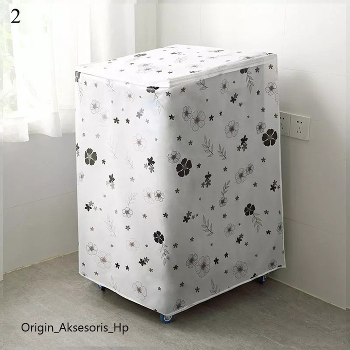 MESIN Washing Machine Cover/PEVA Washing Machine Cover (Open Top ...