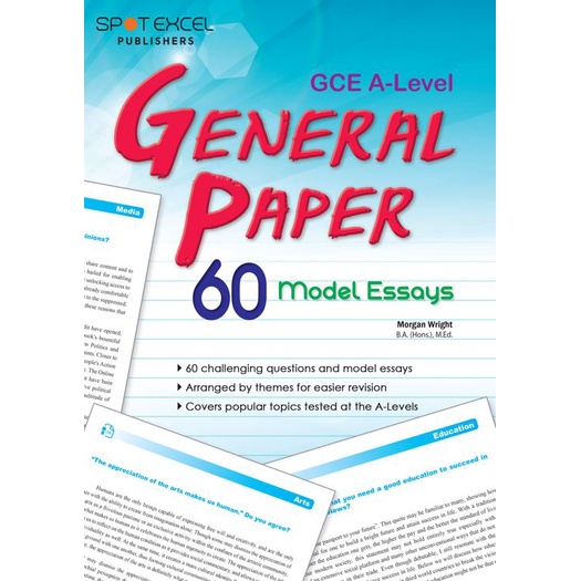 GCE A-Level General Paper 60 Model Essays / assessment books ...