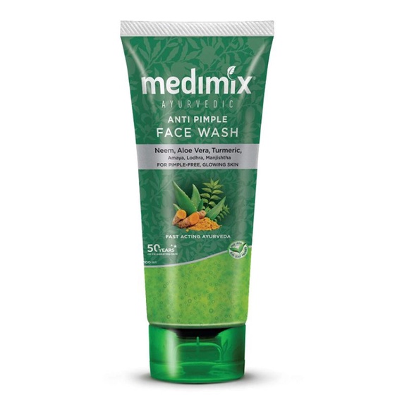 MEDIMIX Ayurvedic Anti Pimple Face Wash (150ML) | Shopee Singapore