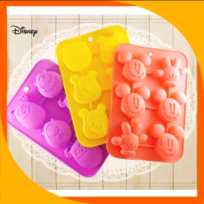 Disney Winnie the Pooh Big Size Chocolate Ice Mold Silicone Princess ...