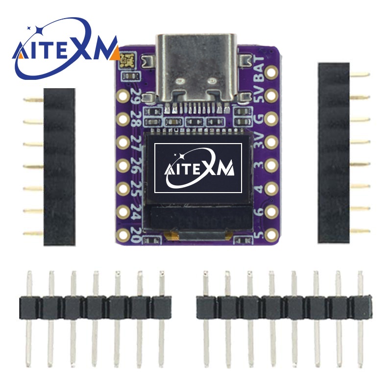 ESP32 C3 / RP2040 Raspberry Pi Pico Development board with 0.42 inch LCD risc-v WiFi Bluetooth ...