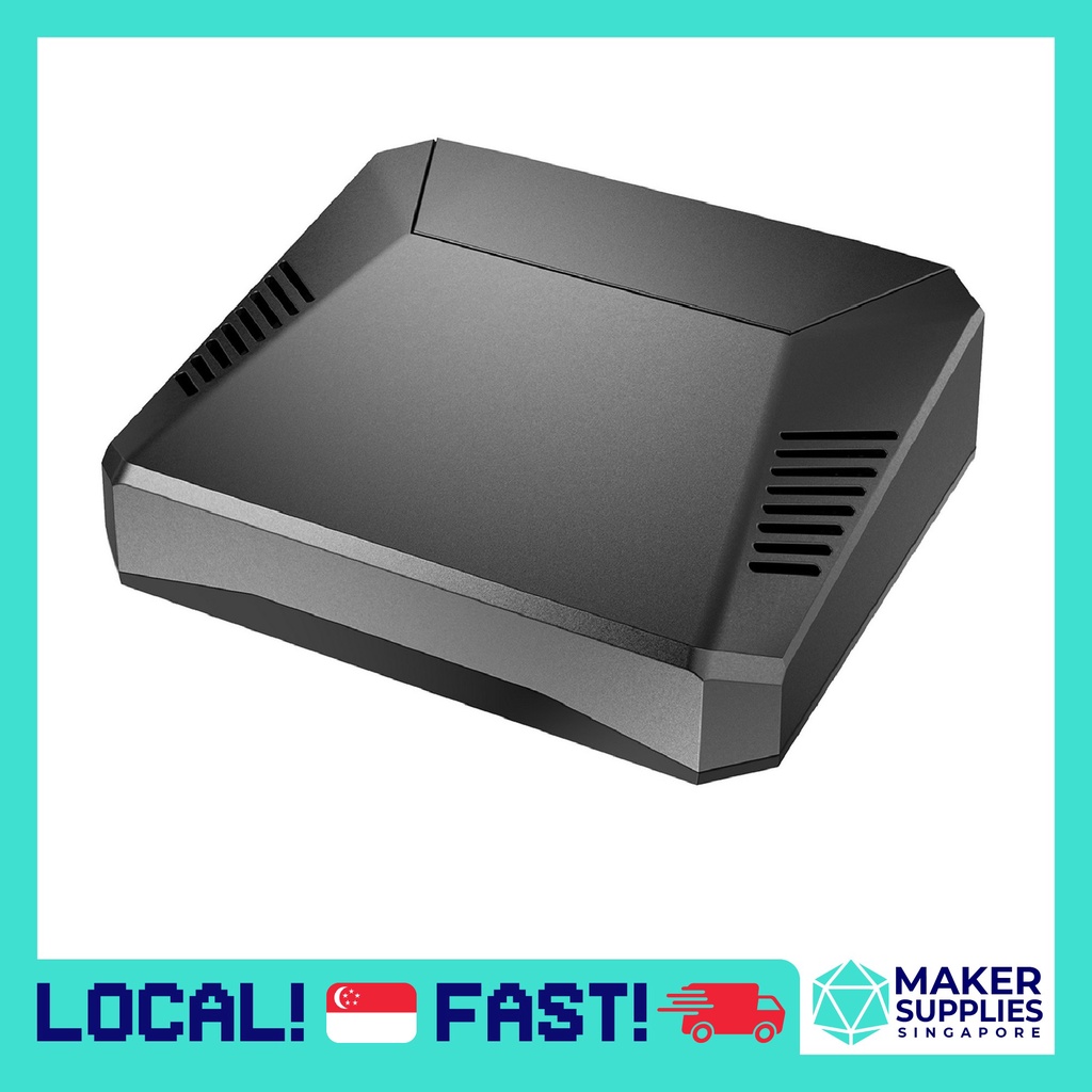 Argon One Raspberry Pi 4 Model B Aluminum Case V2 with Power Button Fan ...