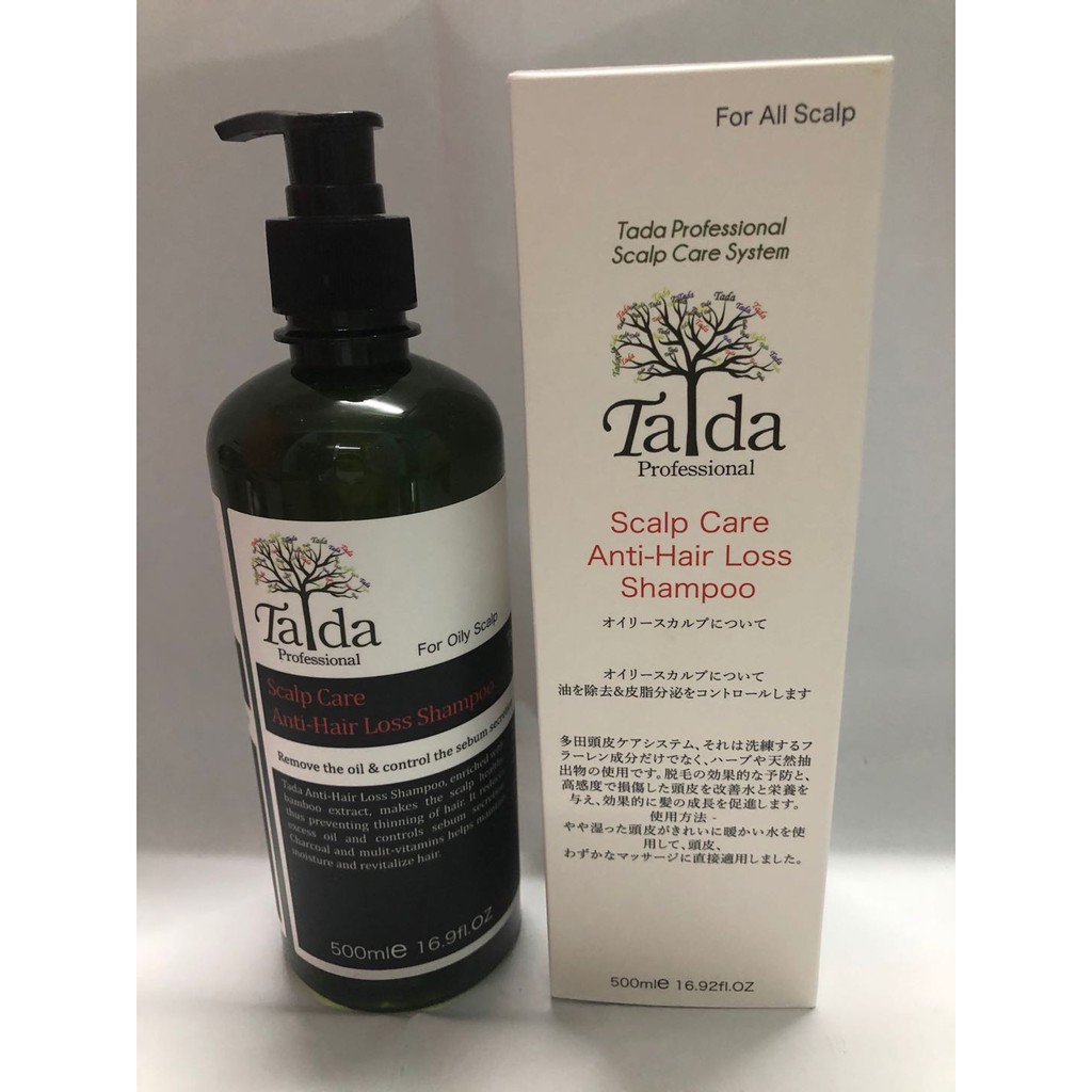 Tada Professional Scalp Care Anti-Hair Loss Shampoo (500ml) | Shopee Singapore