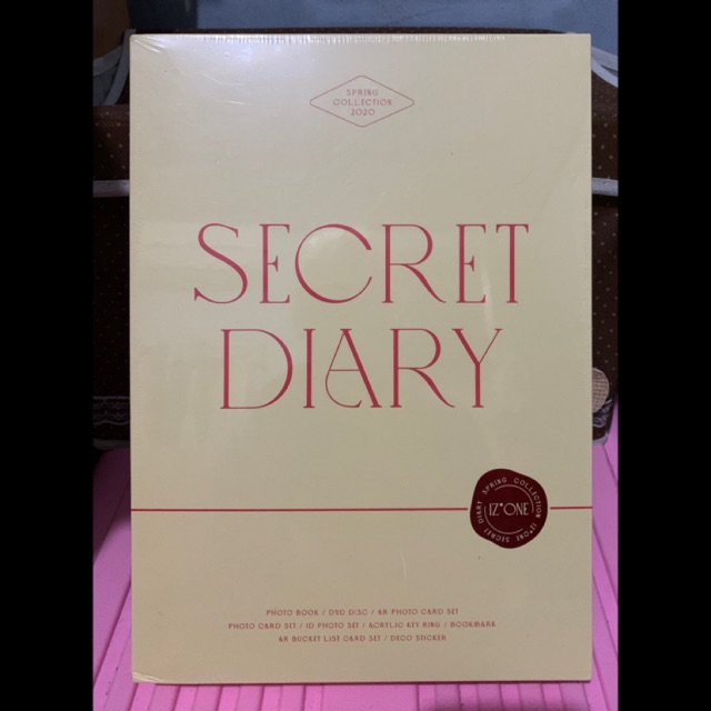 Photobook Iz X One - Spring Collection (Secret Diary) (Photobook ...