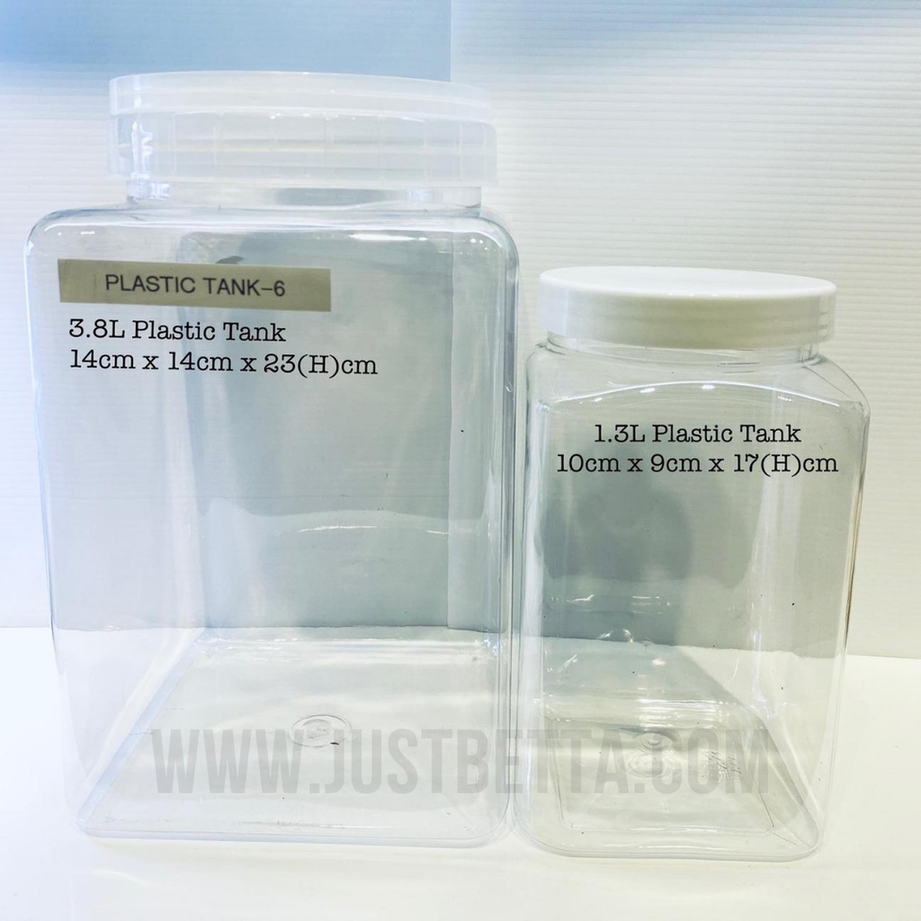 Plastic SU Container/Tank - Lightweight Betta Home (1.3L & 3.8L ...