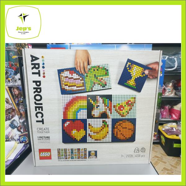 Lego Art 21226 Art Project Create Together (2021) | Shopee Singapore