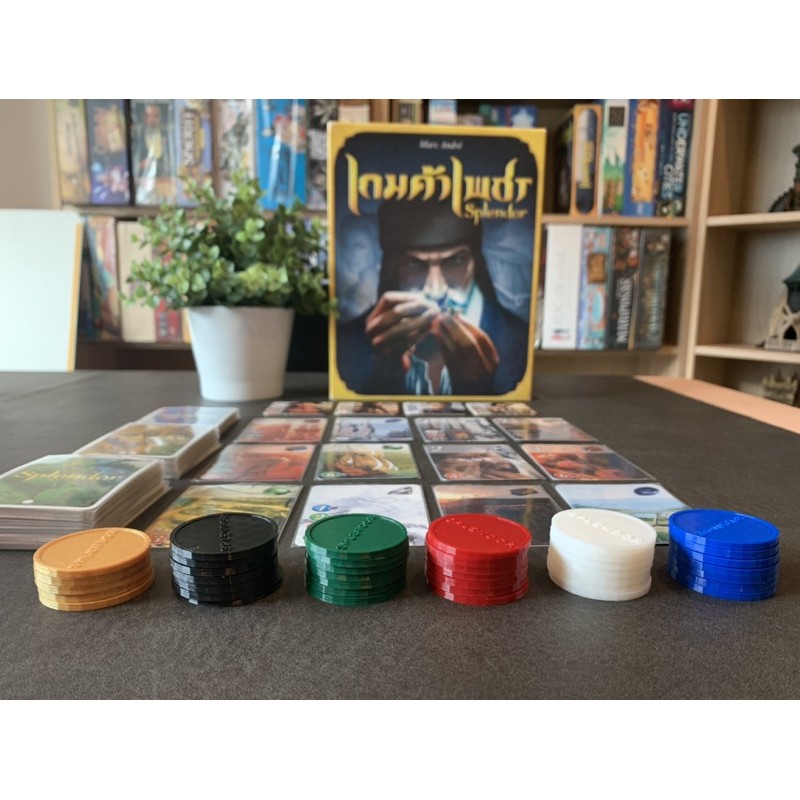 Splendor Boardgame: Resource Token-Spreader Set | Shopee Singapore