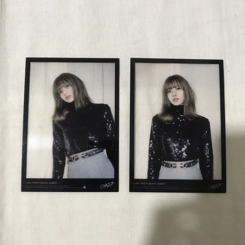 Lisa 0327 photocard lalisa blackpink jisoo jennie rose lisa bts v ...