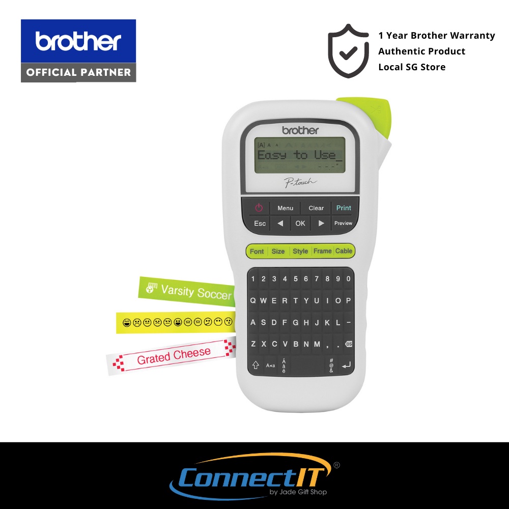 Brother PT-H110 P-Touch Handheld Portable Label Printer For Home ...