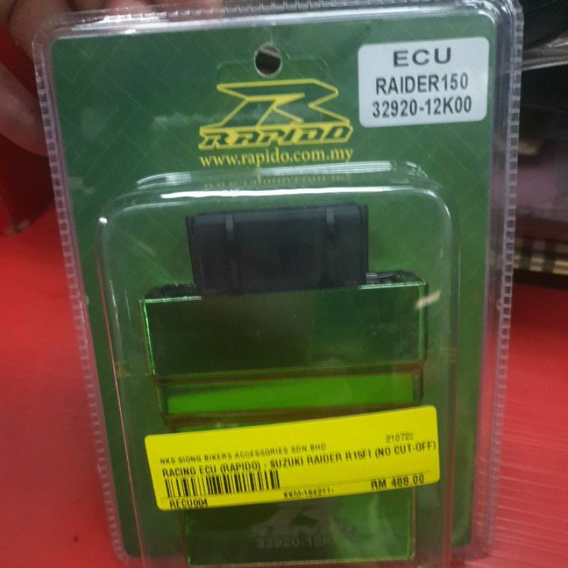 ECU RAIDER 150 RAPIDO RACING ECU SUZUKI RAIDDR 150 (BUANG CUT-OFF ...