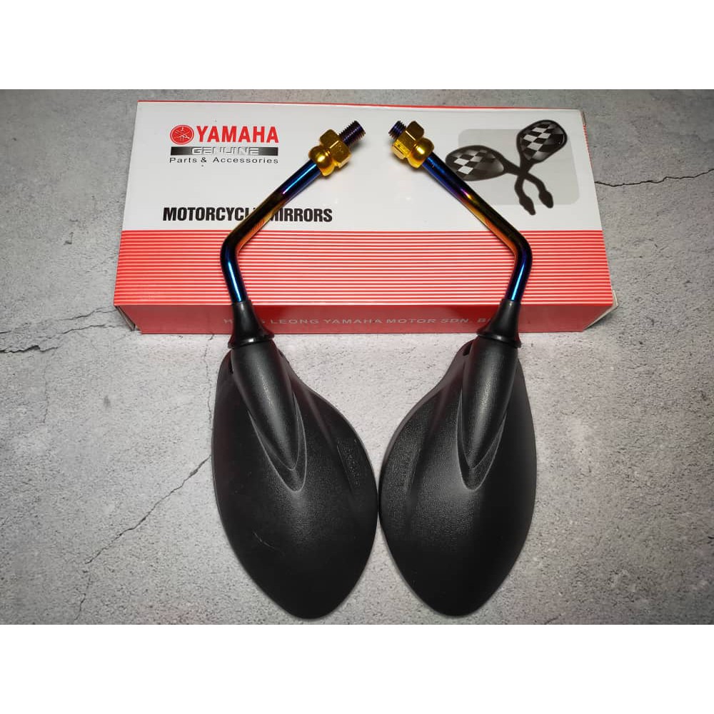 SIDE MIRROR ALLOY YAMAHA Y110 / LC135 / SRL 115 / NVX 155 / Y15 / Y125 ...