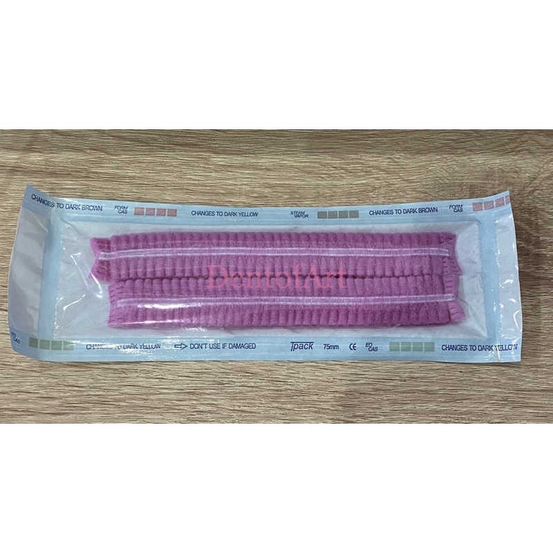 Elastic Synthetic Fiber Worm cap In Sterile Seal Pouch Ready To Use ...