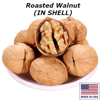 500g | 1000g ROASTED WALNUT WITH SHELL / ROASTED BRAIN NUTS WITH SKIN ...