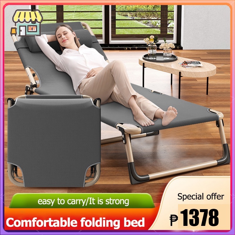 Folding bed single bed siesta home lunch break bed portable ...